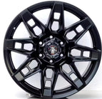 T-197 20"-Matt Black – Challenge Off-Road Wheels